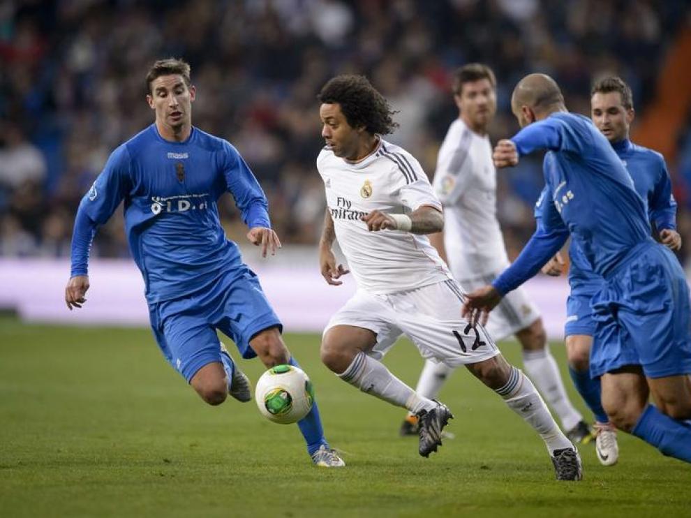 Di María resurge para espantar el "Alcorconazo"