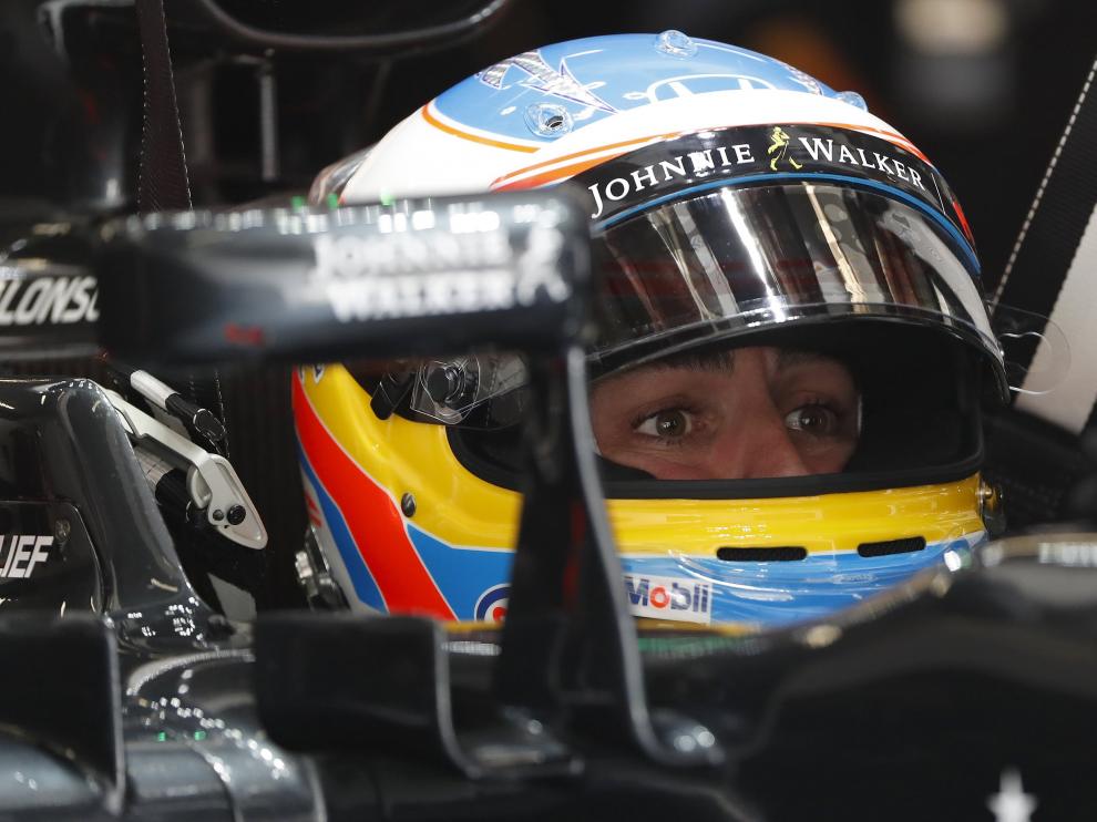 Fernando Alonso para correr todo el Gran Premio de China