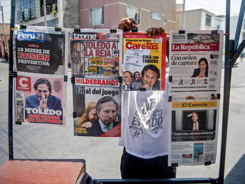 Perú Ofrece Una Recompensa Para Capturar Al Expresidente