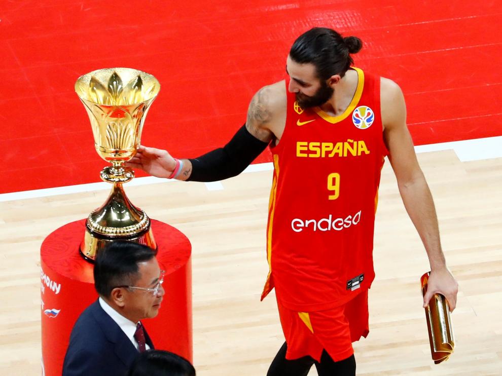 Ricky Rubio, elegido el mejor jugador del Mundial de China