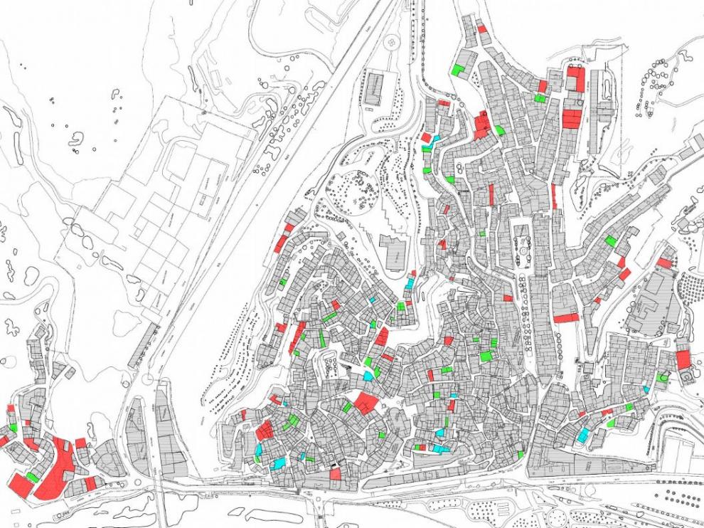 El estudio sobre el estado del casco histórico de Fraga se espera para ...