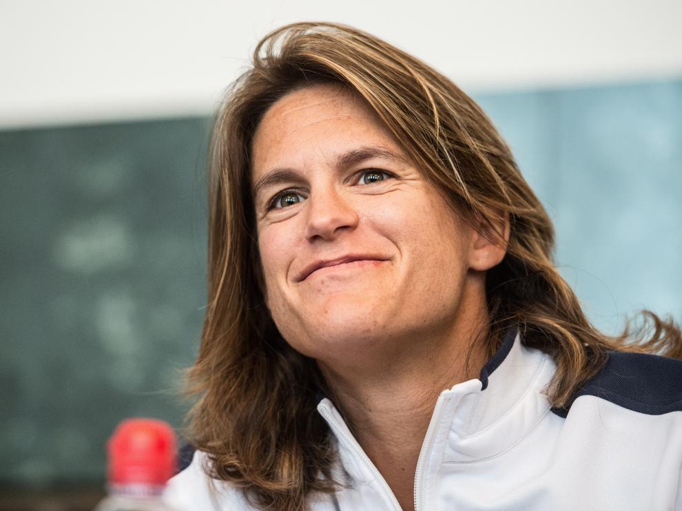 Amélie Mauresmo, primera mujer que asume la dirección de Roland Garros