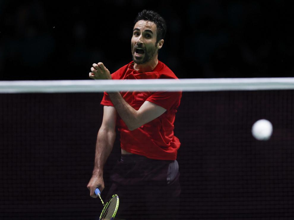 El aragonés Pablo Abián, eliminado del Mundial de bádminton