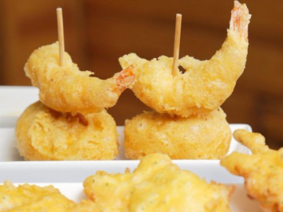 Brote de salmonelosis por comer huevo con gamba en un bar de Zaragoza