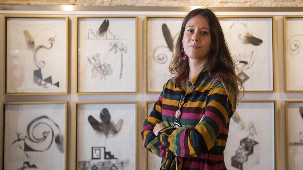 La artista aragonesa Cristina Huarte se traslada un año a México de ...