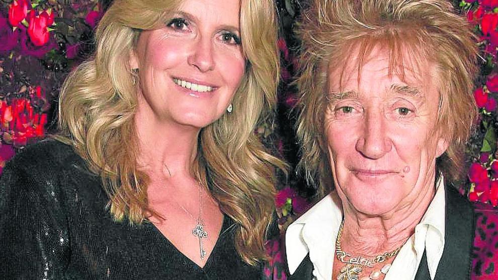 La esposa de Rod Stewart velará por la seguridad de Carlos III