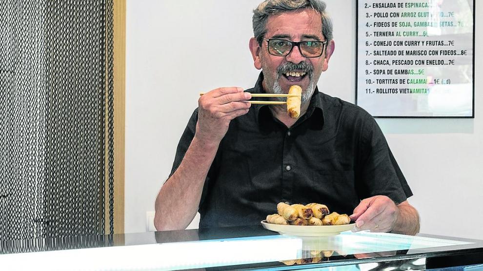 Chema Mazo, actor: "Yo abro el frigo y me apaño con lo que tengo"