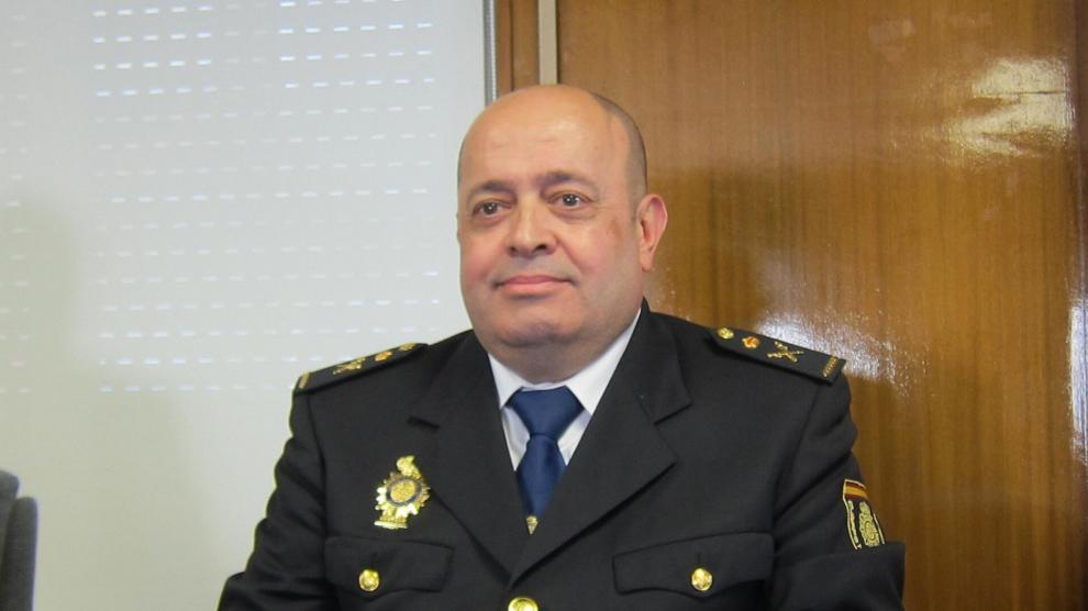 El jefe superior de Policía en Aragón, Juan Carlos Hernández, destinado ...