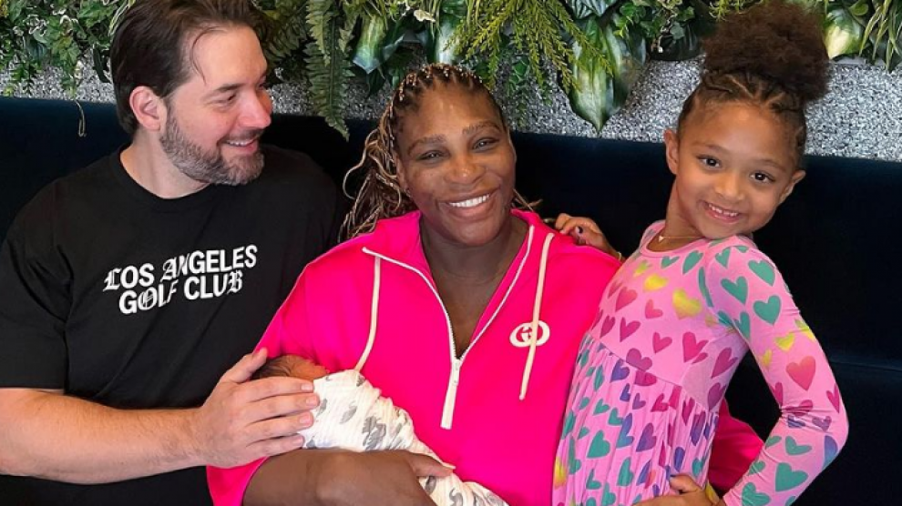 Serena Williams y su marido anuncian el nacimiento de su segunda hija