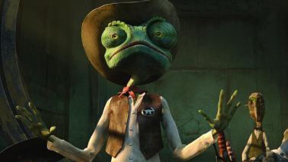 Llega 'Rango', el camaleón más rápido del Oeste