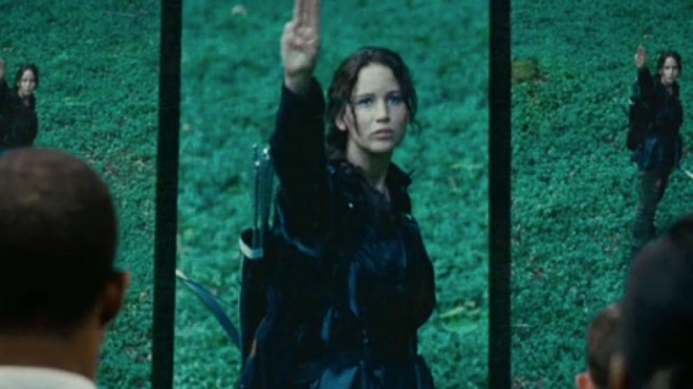 '?Los Juegos del Hambre: Sinsajo parte 2' y el saludo de Katniss ...