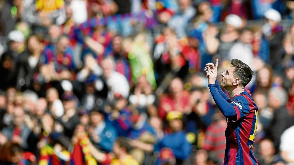 El Barça líder, Messi pichichi