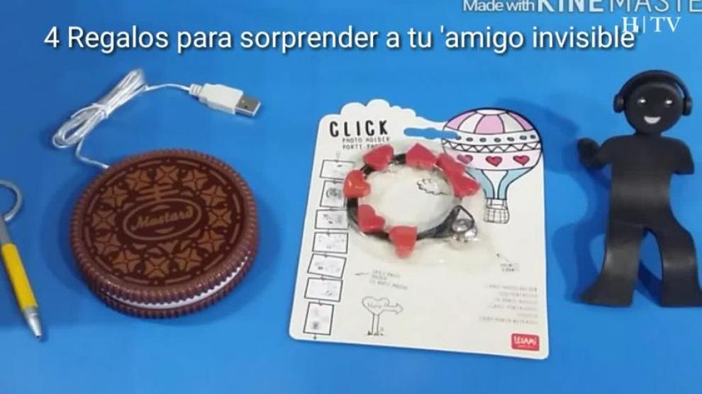 Vídeo: 4 regalos para sorprender a tu amigo invisible Vídeo: 4 regalos para sorprender a tu amigo invisible