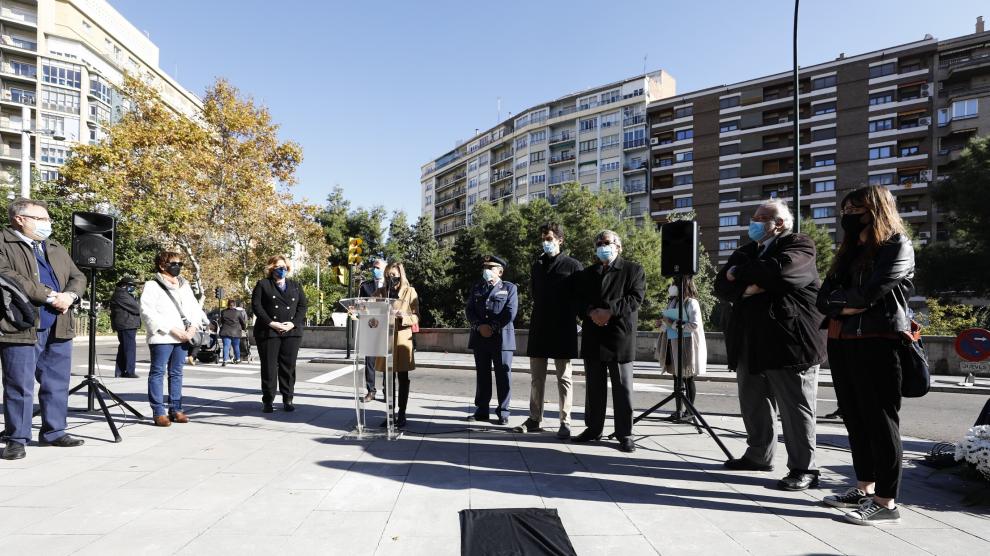 'Zaragoza jamás olvida', homenaje a Luis Constante Acín, asesinado hace ...