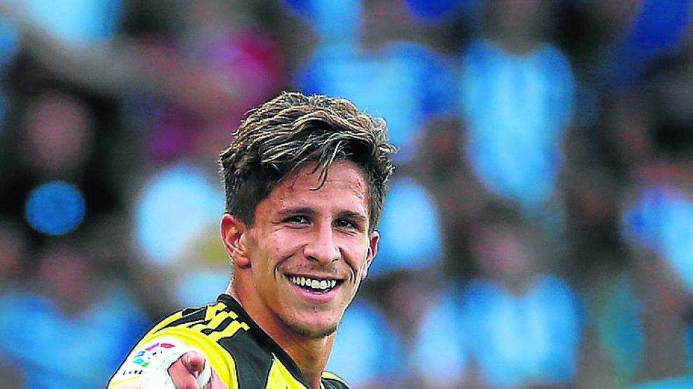 Giuliano Simeone marca para el Real Zaragoza