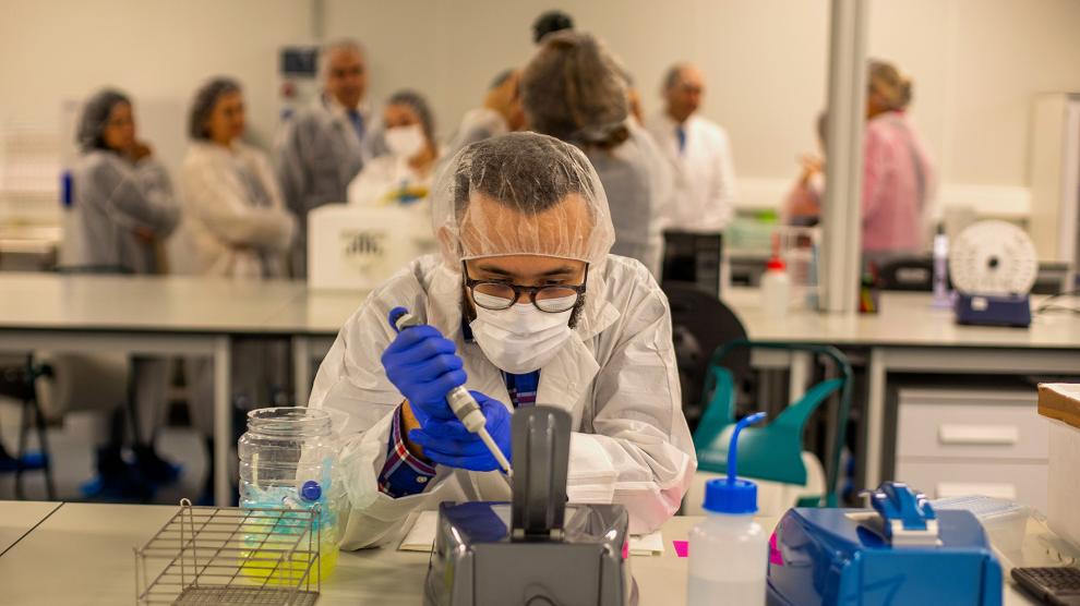 El laboratorio Levprot Bioscience prevé duplicar su plantilla en Calatayud en menos de dos años