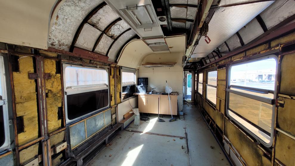 De vagón de los 50 a restaurante con encanto en la estación de Canfranc