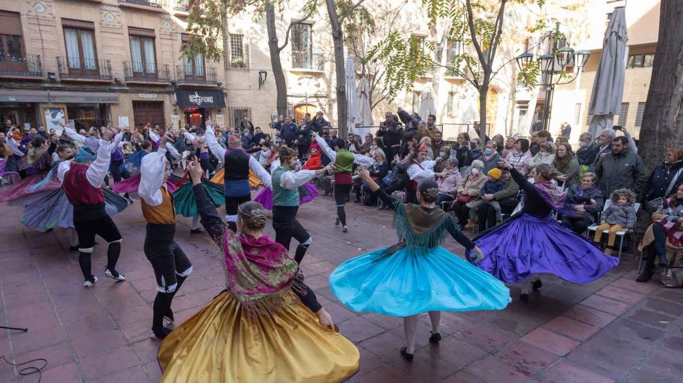 La jota se reivindica en la calle como patrimonio cultural inmaterial