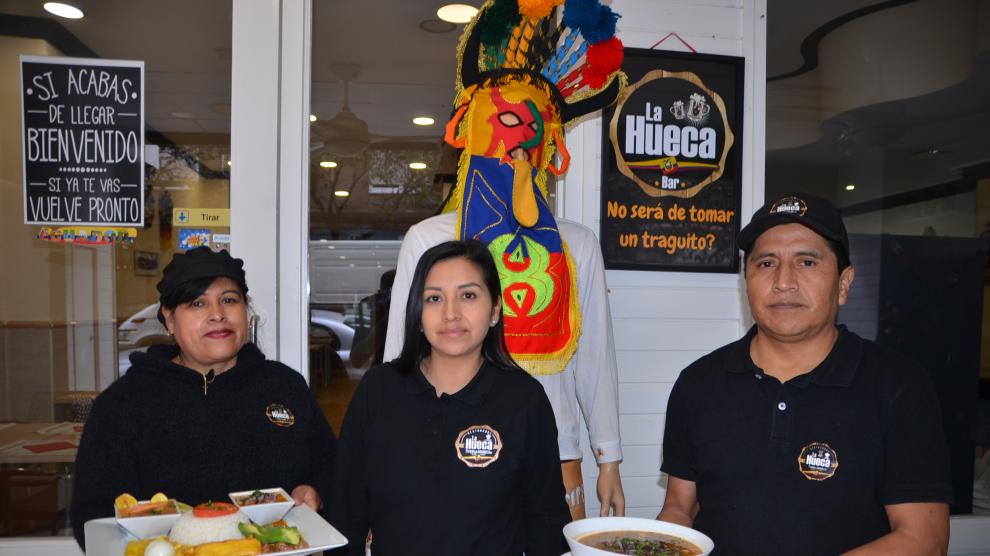 Dónde está La Hueca en Zaragoza, auténtica cocina ecuatoriana