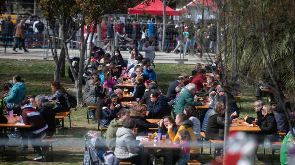 Cómo ir al parque Tío Jorge de Zaragoza para la Cincomarzada 2023 ...