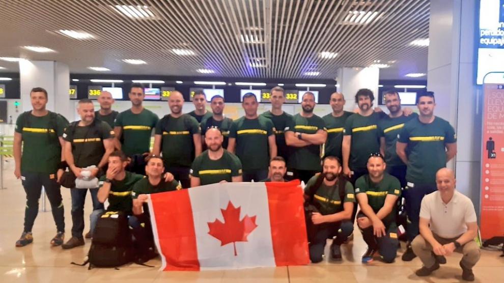Cuatro miembros de la BRIF de Daroca lucharán contra los incendios de ...