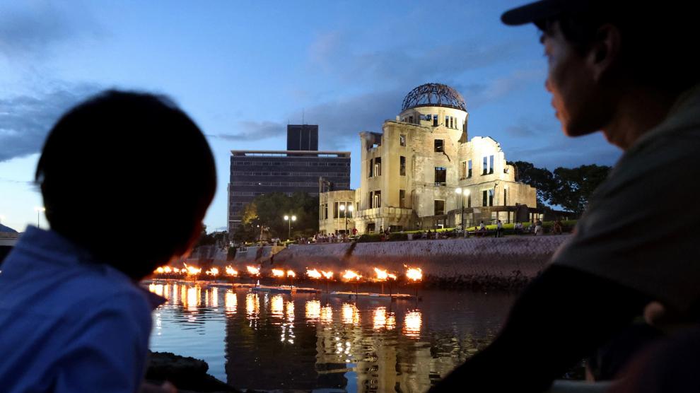 Hiroshima celebra el 78 aniversario del bombardeo atómico tras haber albergado la cumbre del G-7