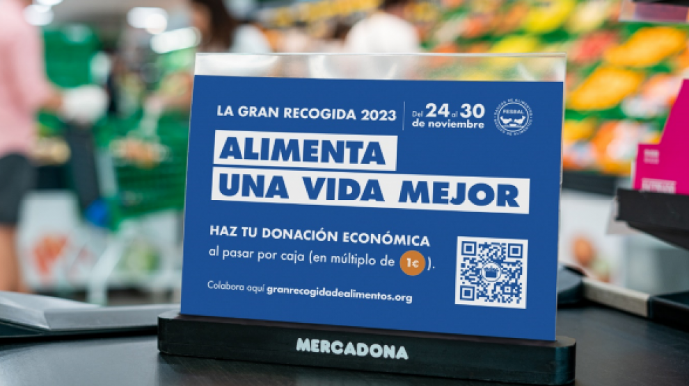 Todo listo para la Gran Recogida de Alimentos 2023