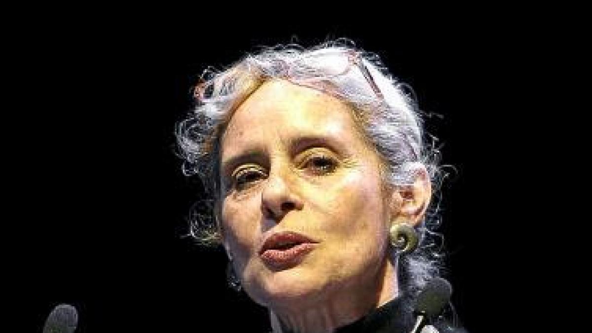 La veterana actriz Vicky Peña, ganadora del Premio Nacional de Teatro 2009