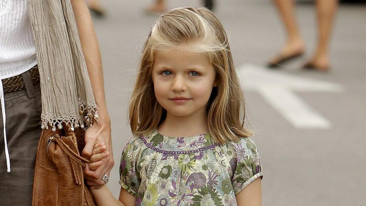 La Infanta Leonor cumplió cinco años este domingo