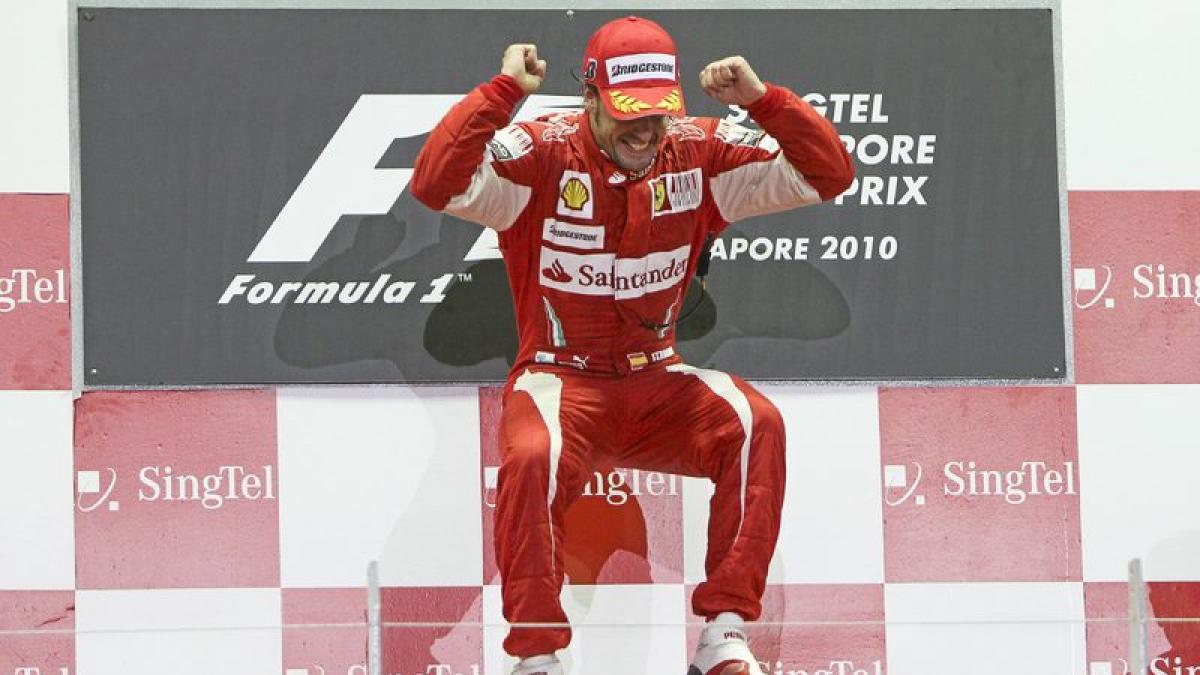 Alonso gana y se coloca segundo en el Mundial