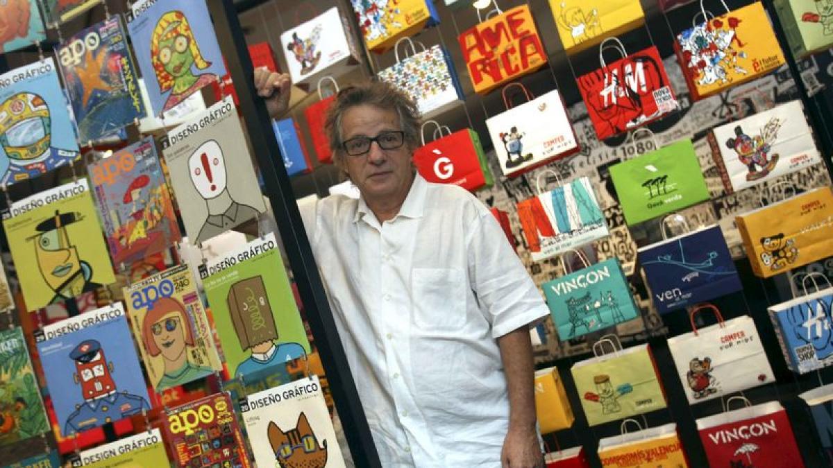 Barcelona muestra la obra "total" de 40 años de Javier Mariscal