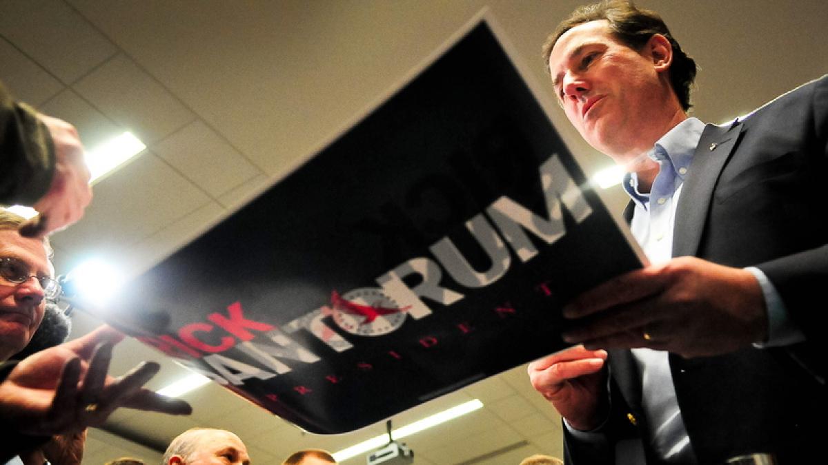 Los republicanos dan la victoria a Santorum en Colorado