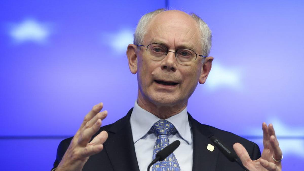 Van Rompuy "La ayuda a España e Italia no es gratis"