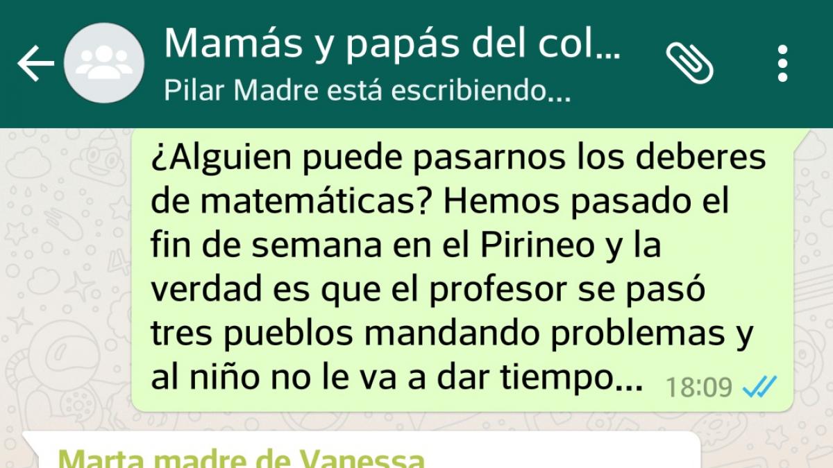 El enredado mundo de los grupos de Whatsapp de padres | Heraldo.es