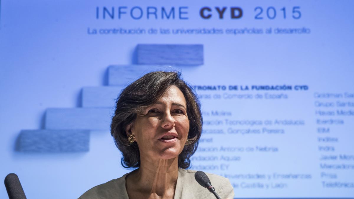 Ana Botín apuesta por vincular la financiación de las universidades a ...