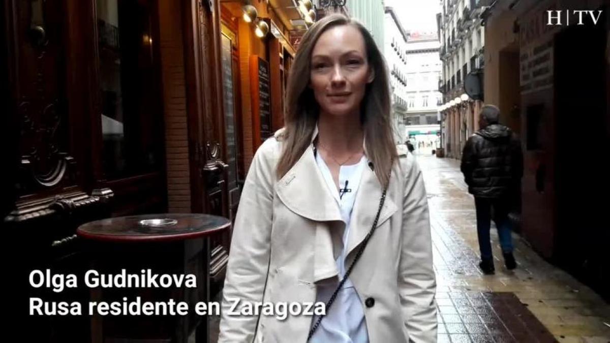 ¿Qué le llama la atención a una rusa llegada a Aragón?
