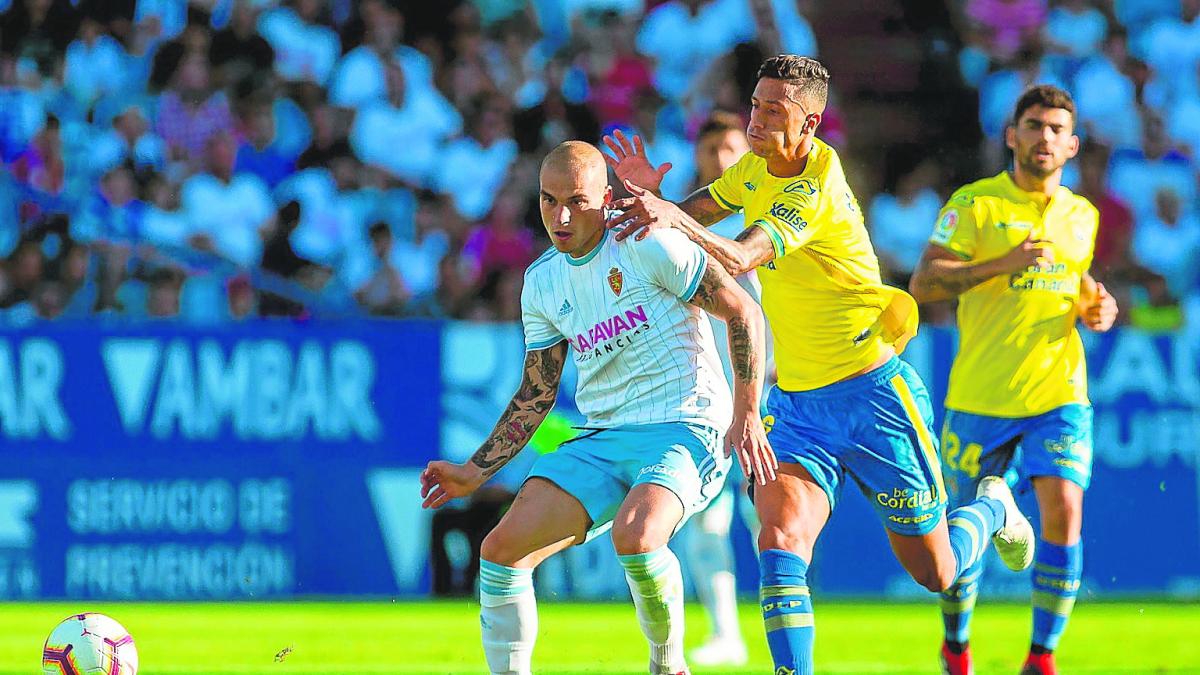 El imparable Jorge Pombo | Noticias de Real Zaragoza en Heraldo.es