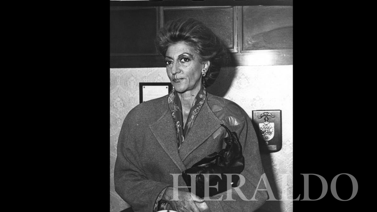 Muere Pitita Ridruejo. Imágenes de Pitita Ridruejo en Aragón | Imágenes