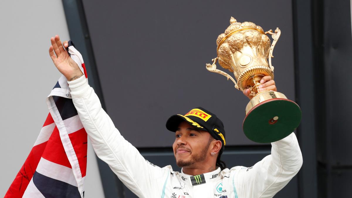 Hamilton gana el Gran Premio de Gran Bretaña Hamilton gana el Gran Premio de Gran Bretaña