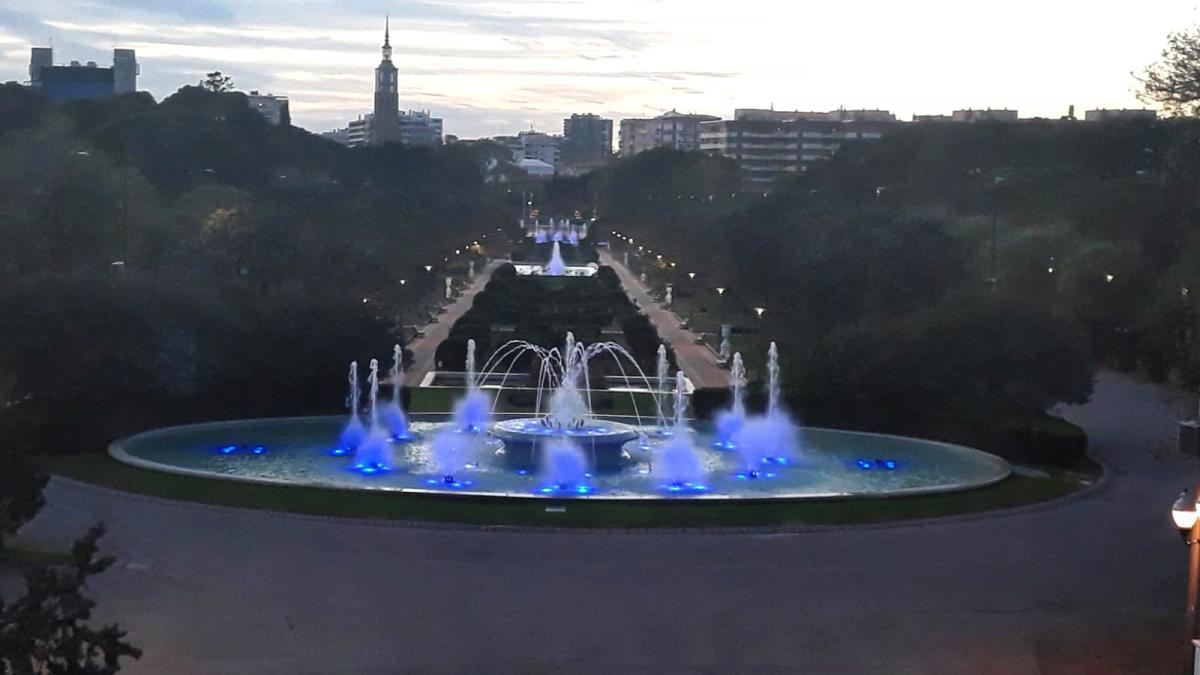 Fuentes y edificios emblemáticos se iluminan de naranja este domingo ...
