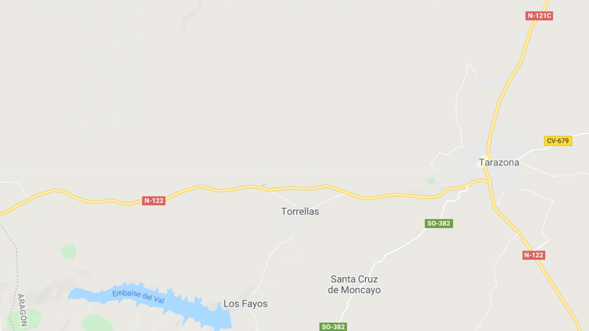 Un herido en un accidente entre un turismo y un camión en la N-122, en ...