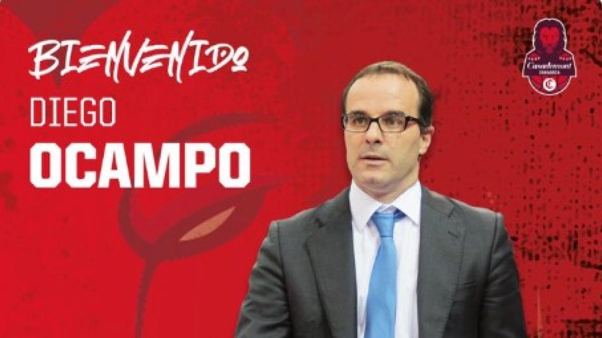 El Casademont Zaragoza confirma a Diego Ocampo como nuevo entrenador ...