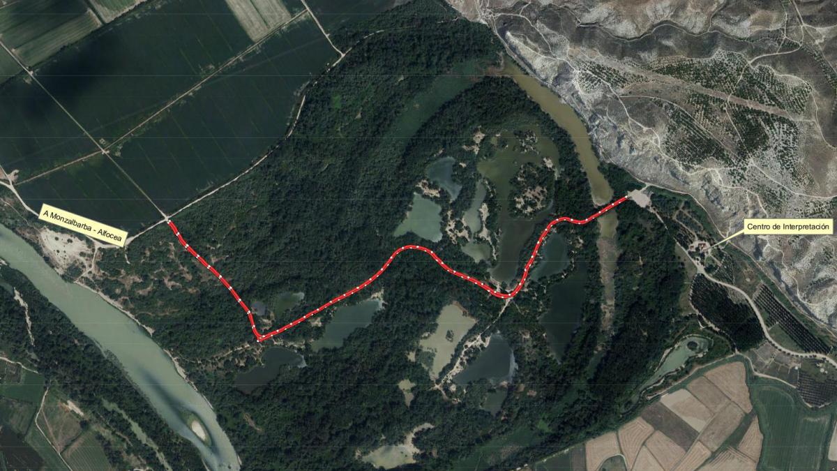 La reparación del camino principal del Galacho de Juslibol comienza el ...