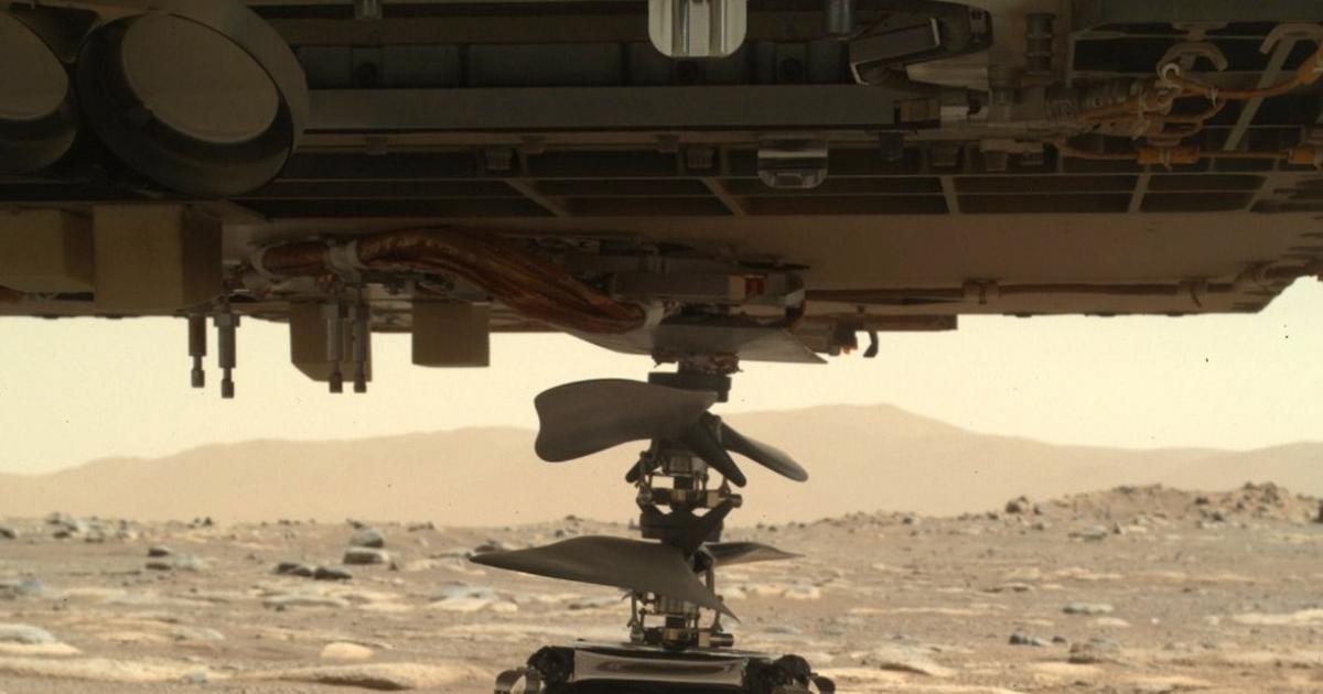 El Ingenuity hará su primer vuelo en Marte a partir del 11 de abril