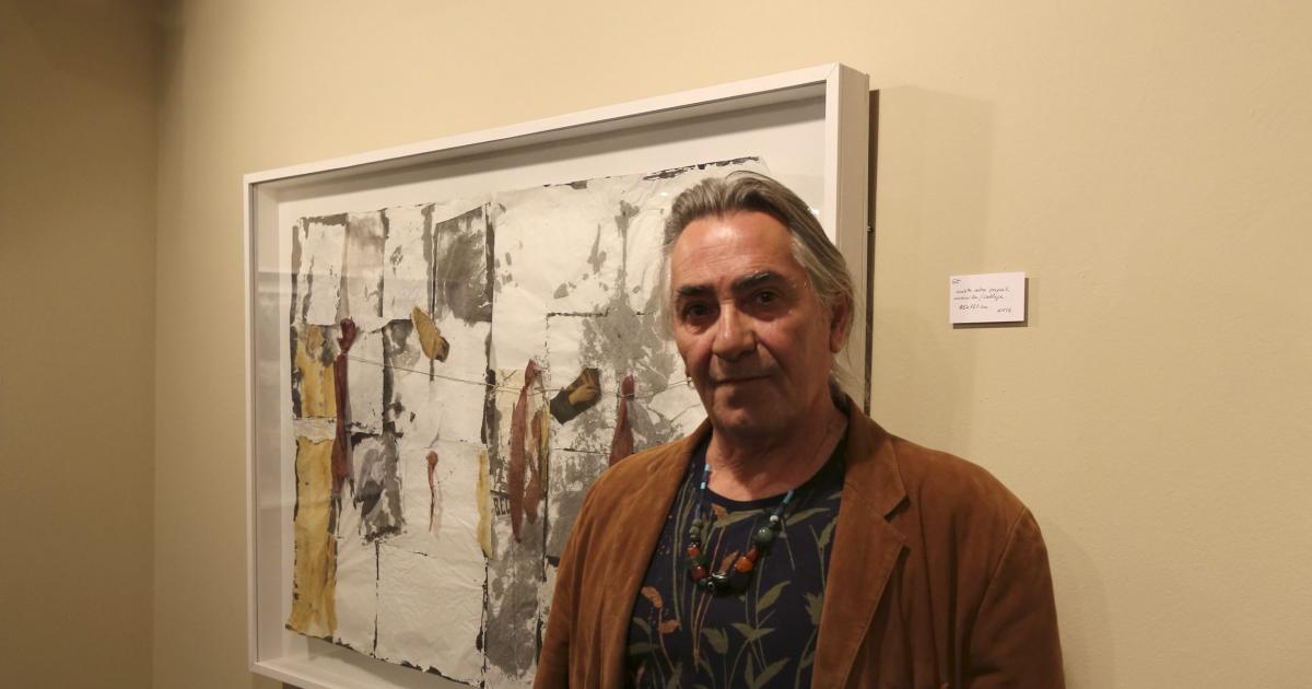 Fernando Estallo muestra su obra pictórica más reciente en Barbastro