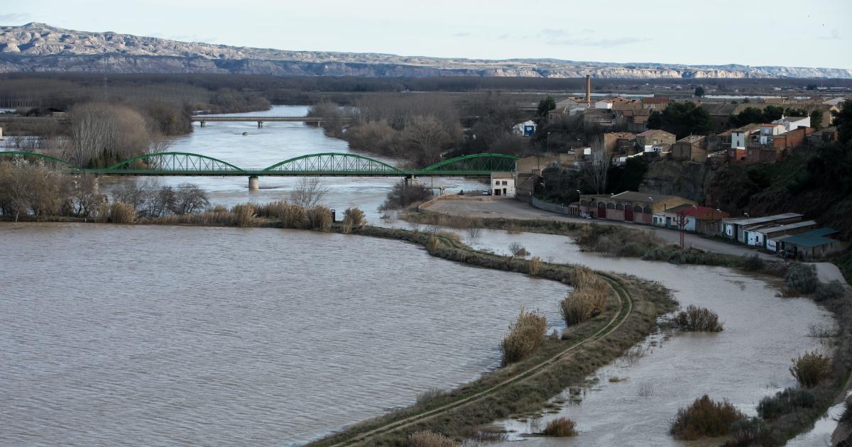 Fotos: Fotos de la crecida del río Ebro en Aragón | Imágenes