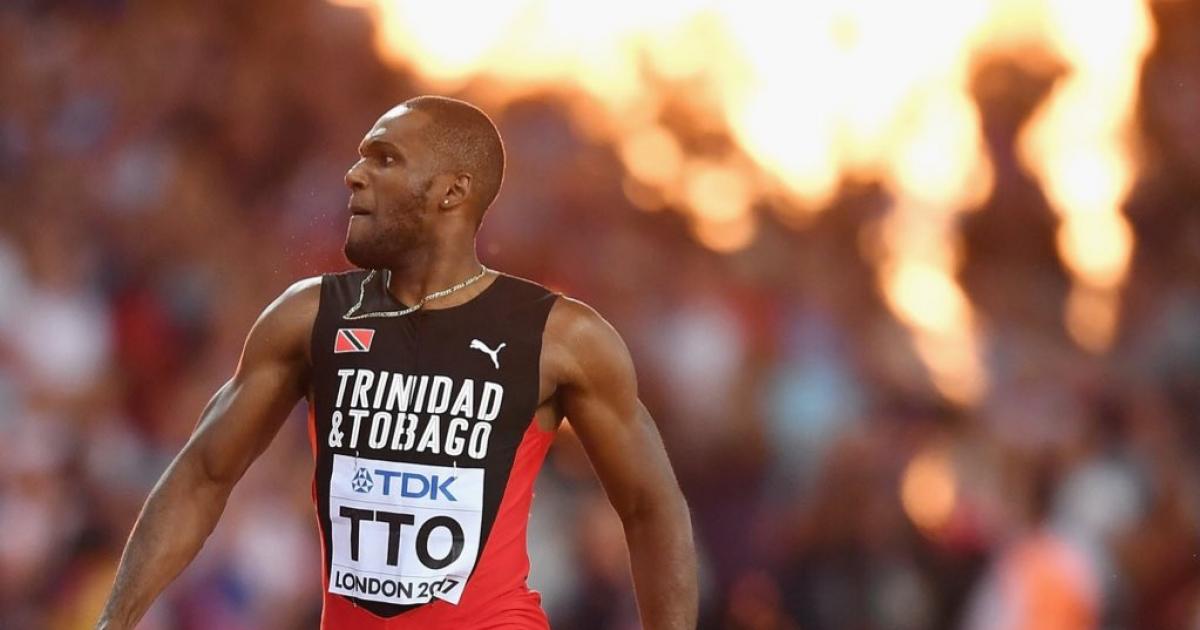 El medallista olímpico y mundial trinitense en atletismo Deon Lendore ...