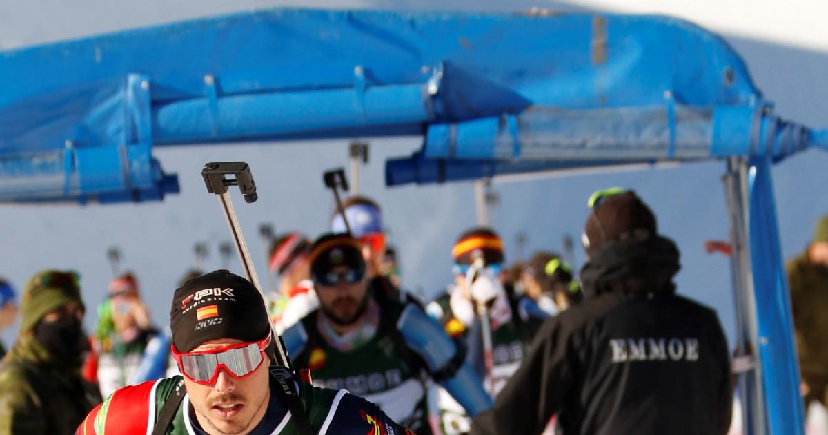 Roberto Piqueras y Adriana Serra, primeros en la prueba de Biatlón ...