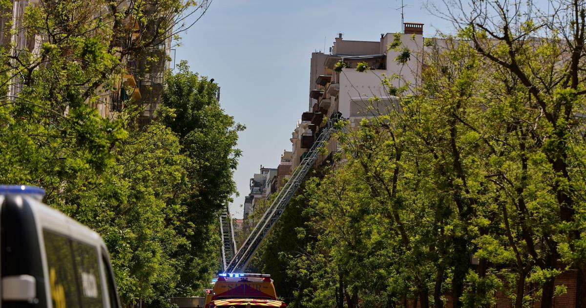 Fotos de la explosión en un edificio en obras de Madrid | Imágenes