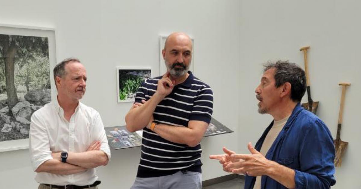 El artista Ricardo Calero dialoga con la naturaleza exterior en el CDAN